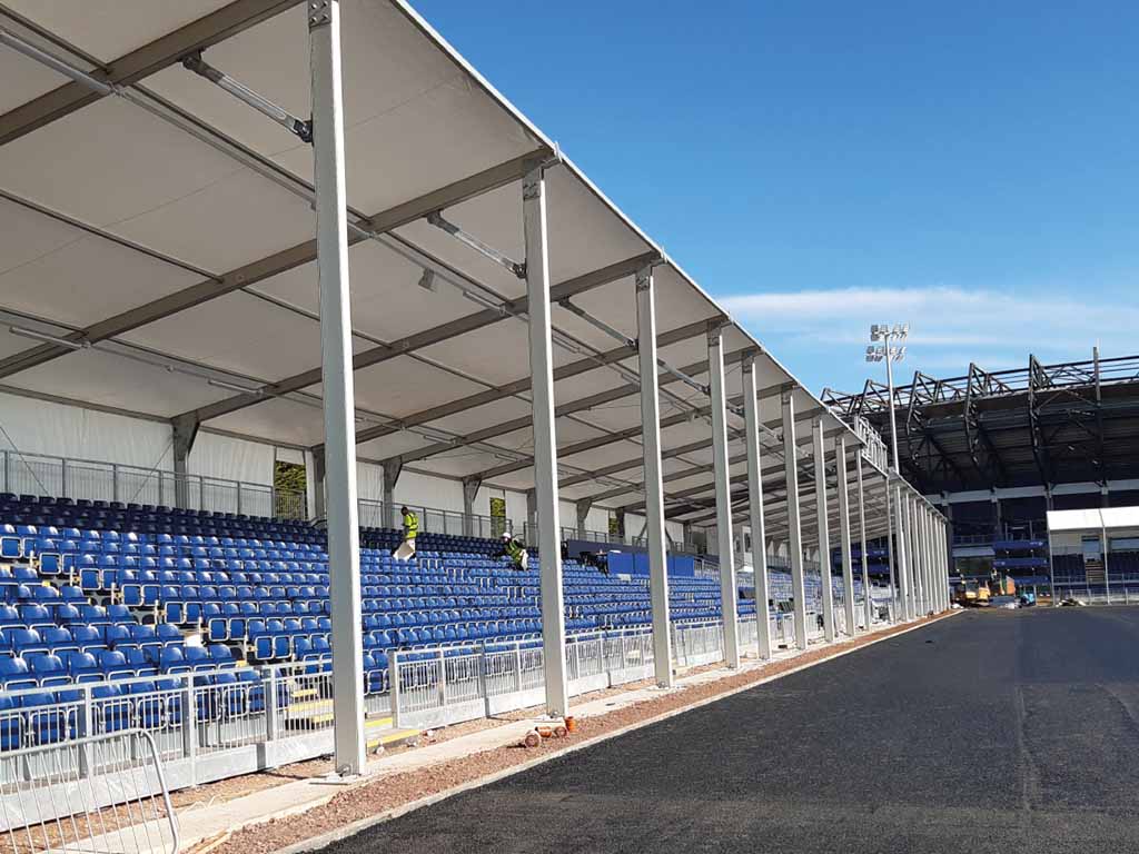 Edinburgh Rugby Modular Stadium Construction | Stadium Solutions
