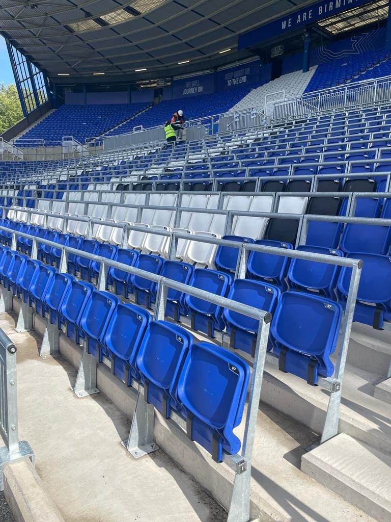 Expert Safe Standing Installations | Stadium Solutions